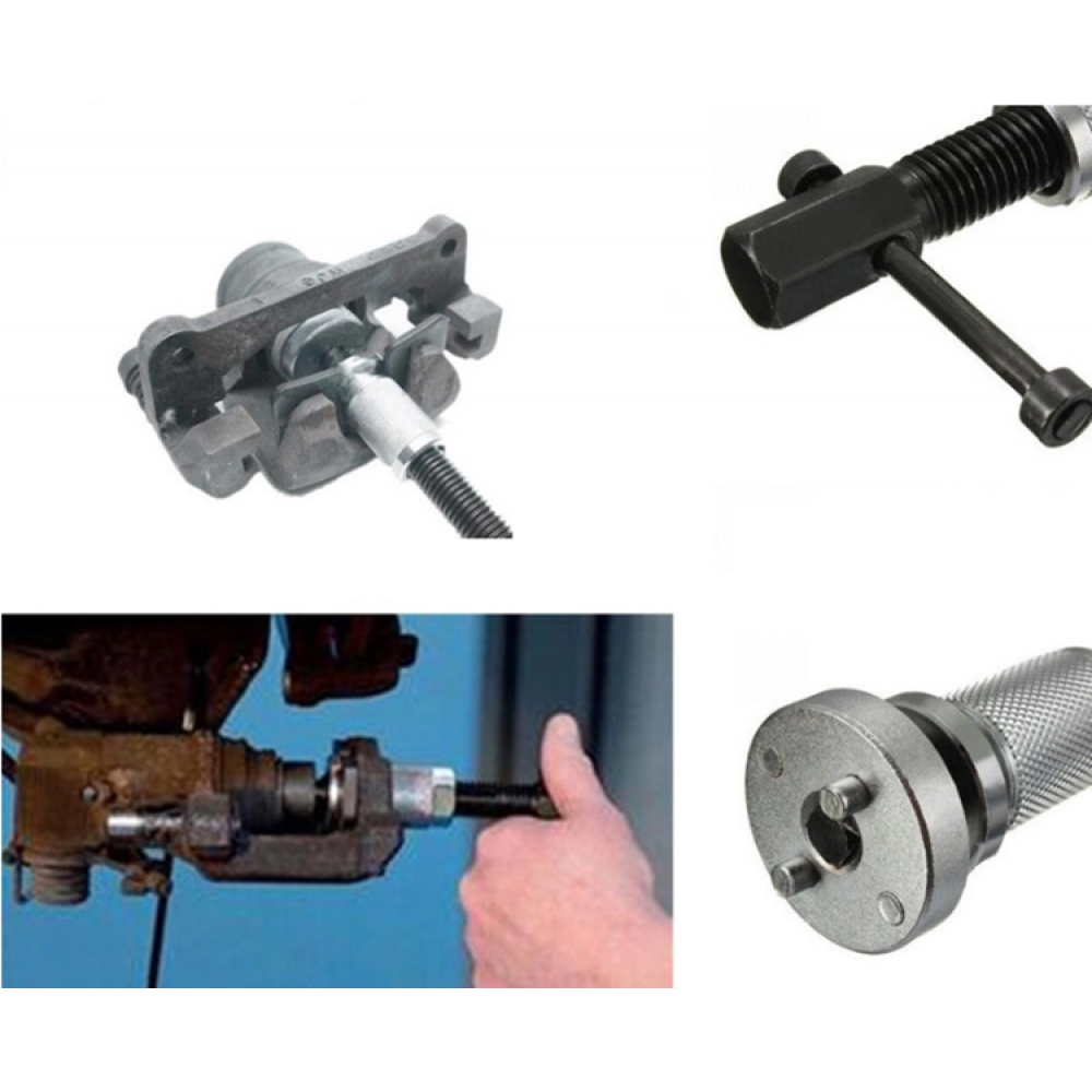 Инструмент для сжатия тормозных цилиндров 5 предметов Rewolt (T6026), RE T6026, Rewolt: купить в ...